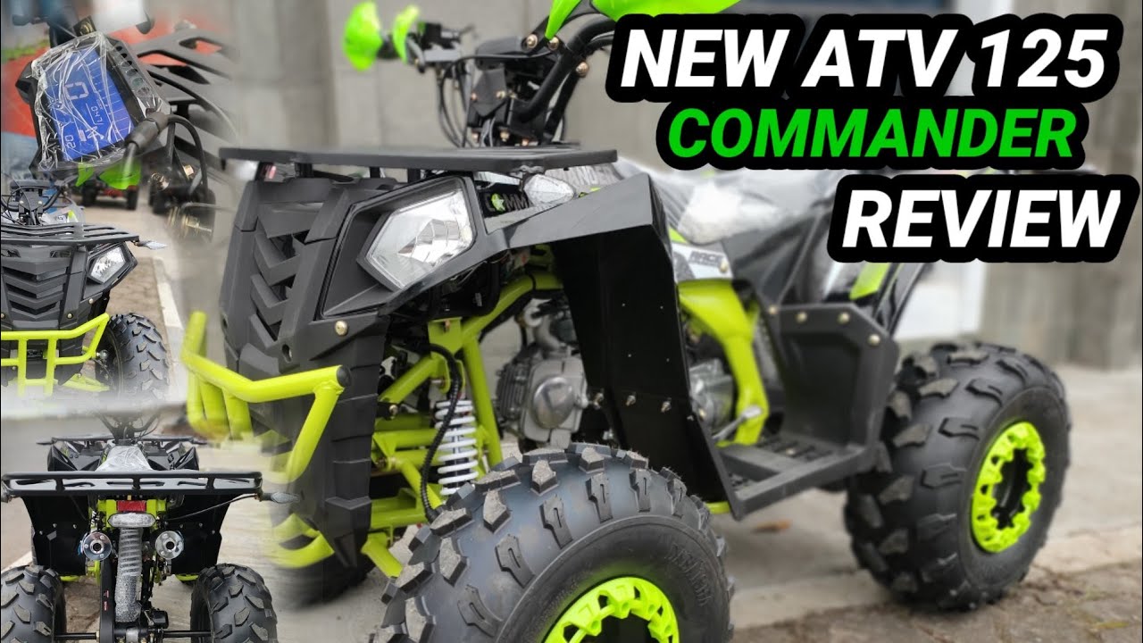 REVIEW ATV 125 COMMANDER MODEL TERBARU LAGI - YouTube