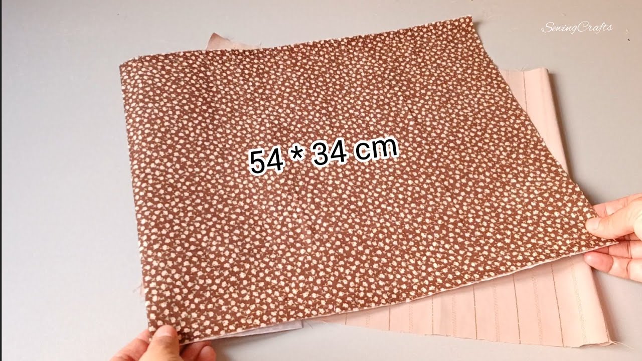 Easy Diy Projects From Left-over Fabric | Amazing Idea | Sewing tips ...