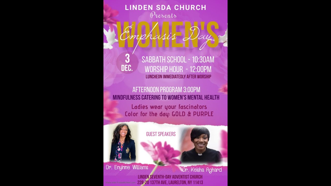 Women Emphasis Day Speaker Dr. Keisha Aghard - YouTube