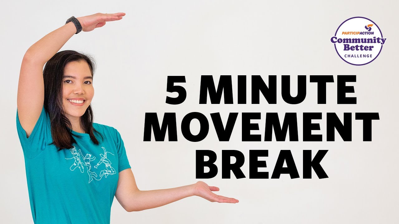 5 Minute Movement Break | Get Active at Home - YouTube