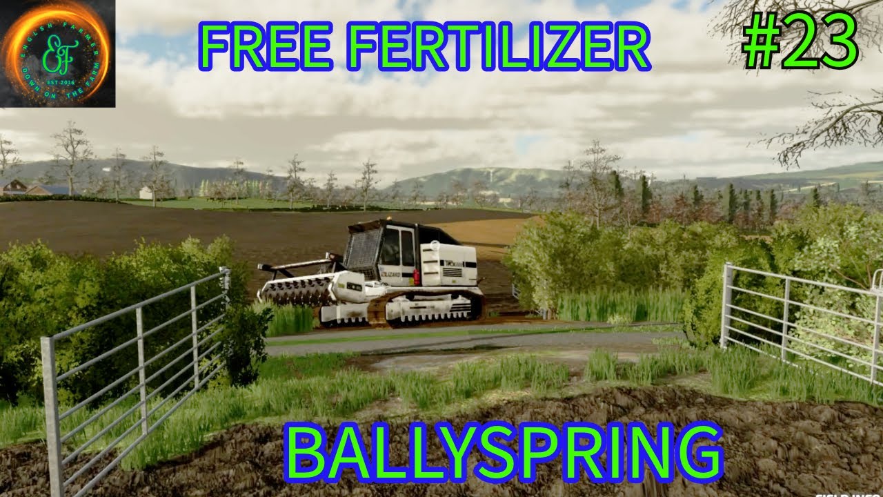 free fertilizer|bally springs|farming simulator 22 - YouTube