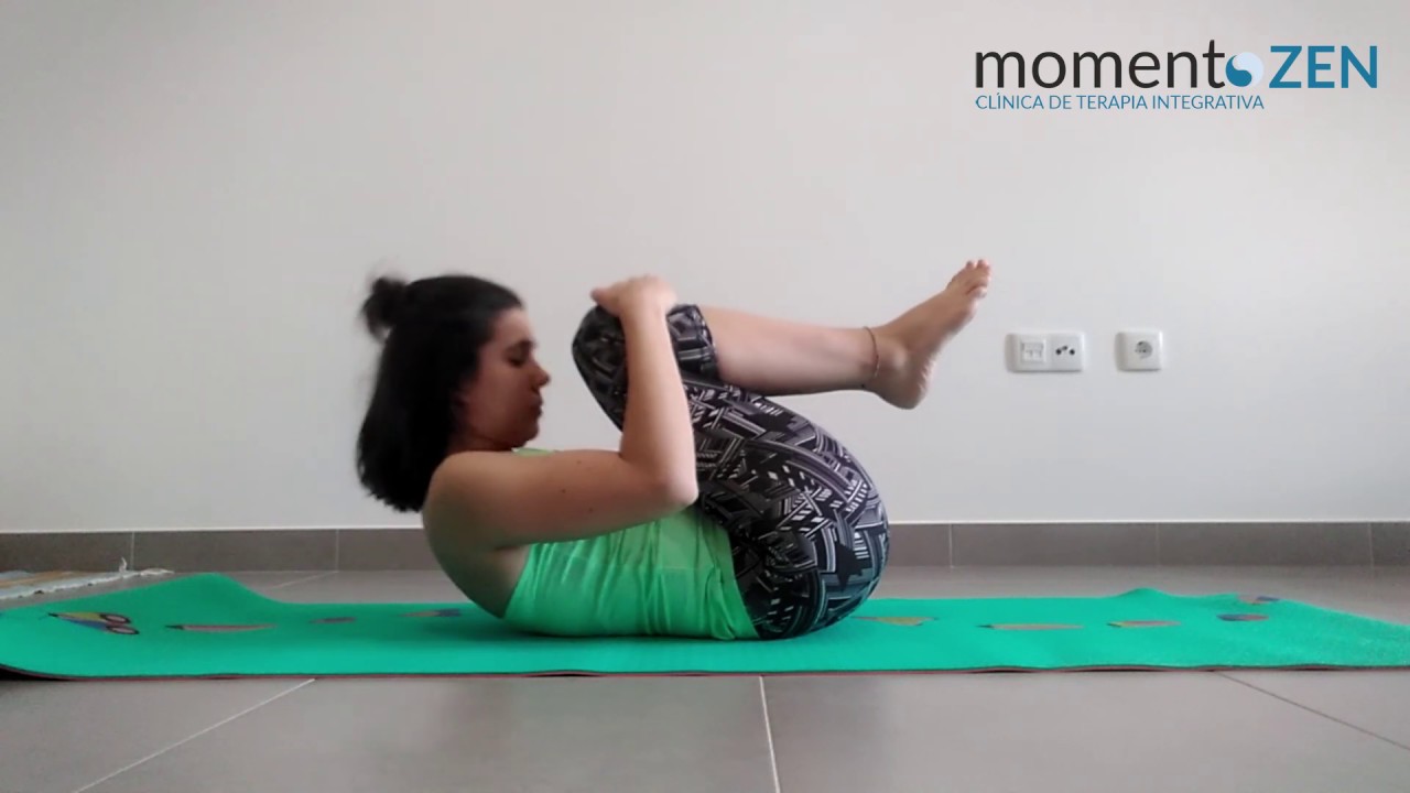 Alongamentos da Coluna Lombar - YouTube