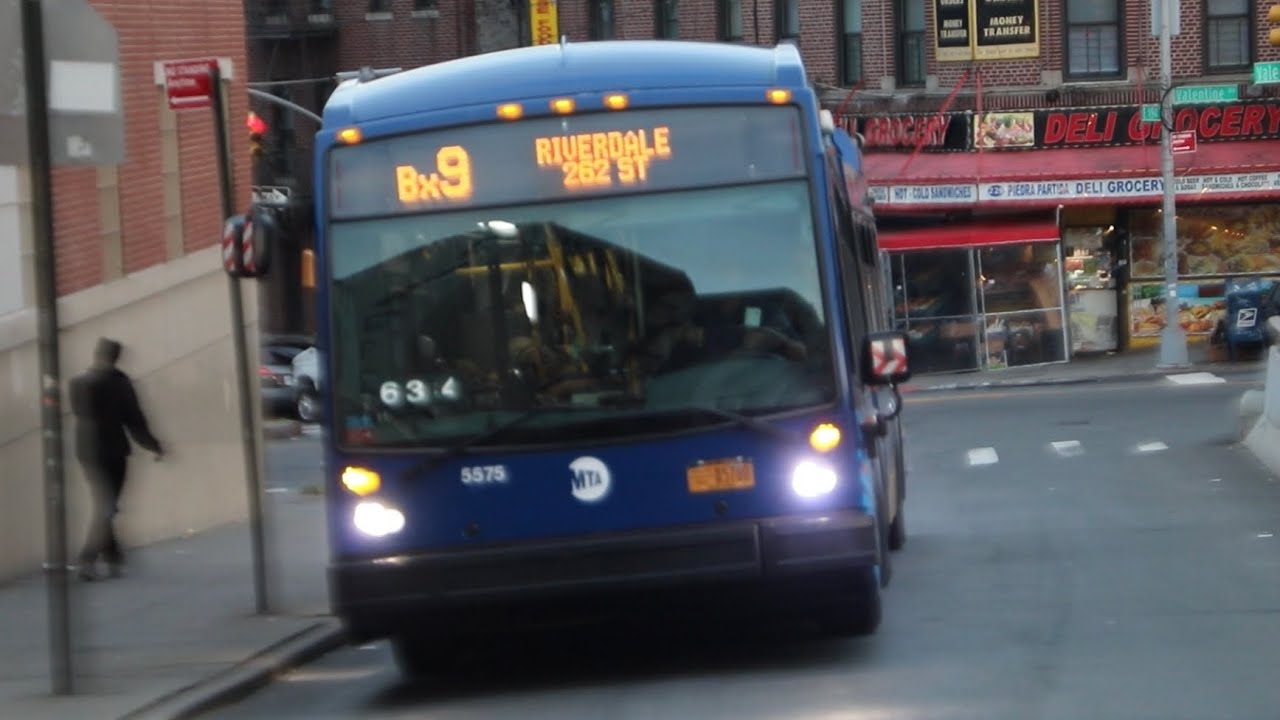 2019 Novabus LFSA #5575 on the Bx9 at Kingsbridge Road and Grand ...
