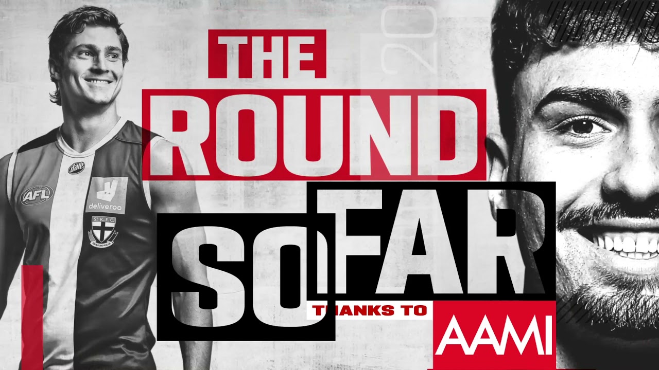 AFL Football The Round So Far TV Show Opening Title Animation - YouTube