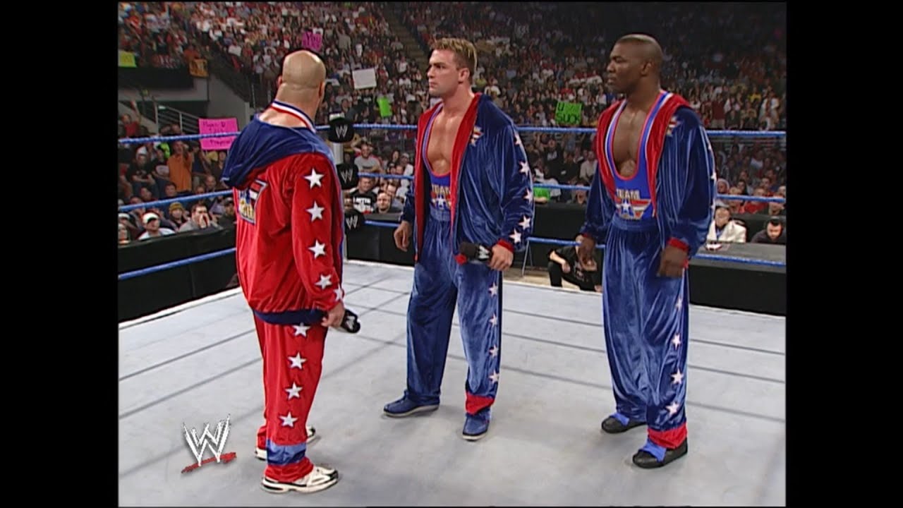 Kurt Angle Calls Out Charlie Haas & Shelton Benjamin (Team Angle Break ...