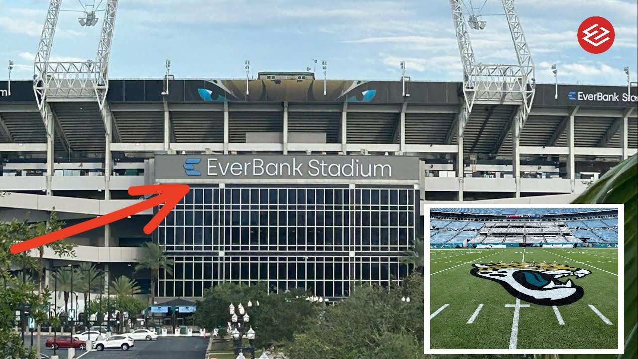 READY FOR HOME OPENER! New Look of EverBank Stadium! Home of Jaguars ...