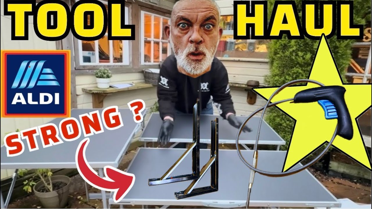 ‘MUST HAVE ALDI DIY TOOLS!’😃 Workbench, LOW Price (But Are They Strong ...