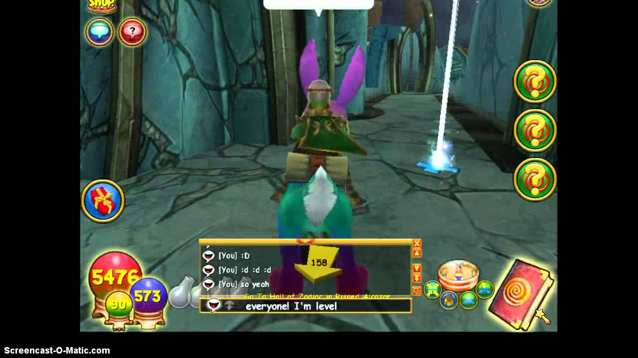 Level 100! Wizard 101 - YouTube