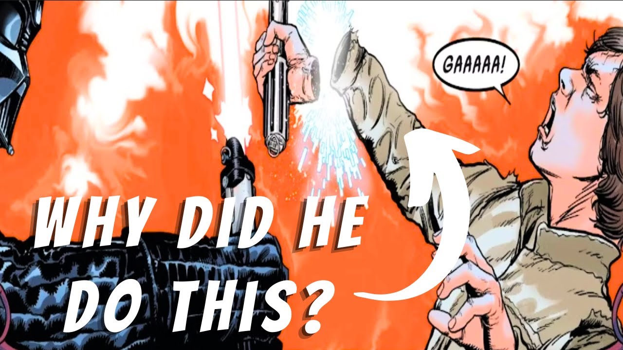 Why Darth Vader Really Cut Off Luke's Hand - YouTube