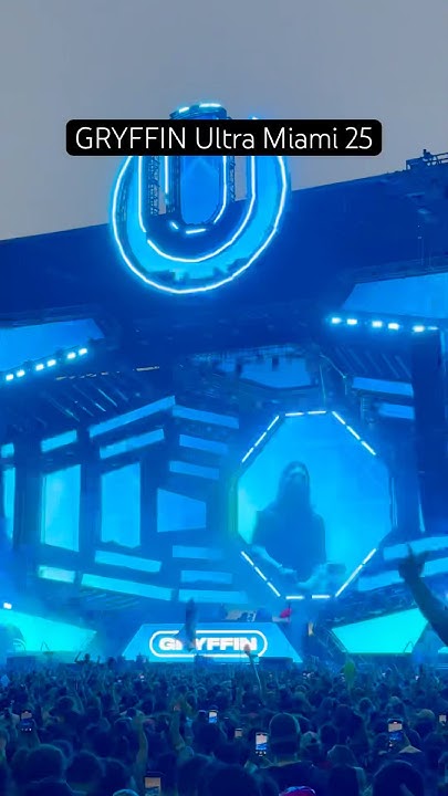 GRYFFIN Ultra Miami 25 #ultra #ultramusicfestival #ultramiami #gryffin - YouTube