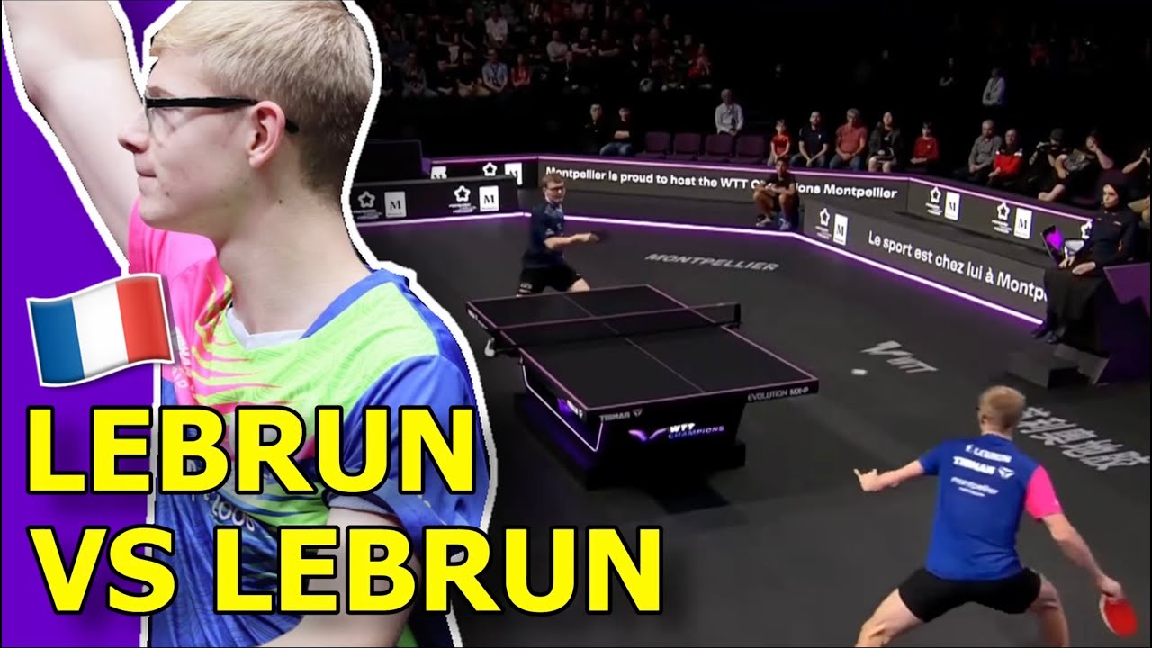Battle of Brothers || Felix Lebrun vs Alexis Lebrun | WTT Champions ...