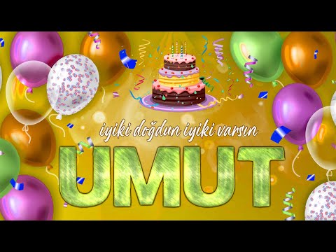 İyi ki Doğdun UMUT - İsmine Özel Doğum Günü Şarkısı ( 2022 Yeni )