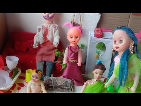Barbie doll all' day routine in Indian village /seeta ki kahani13 # ...