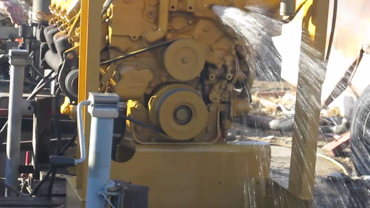 7G0350 Cat 3208 - YouTube