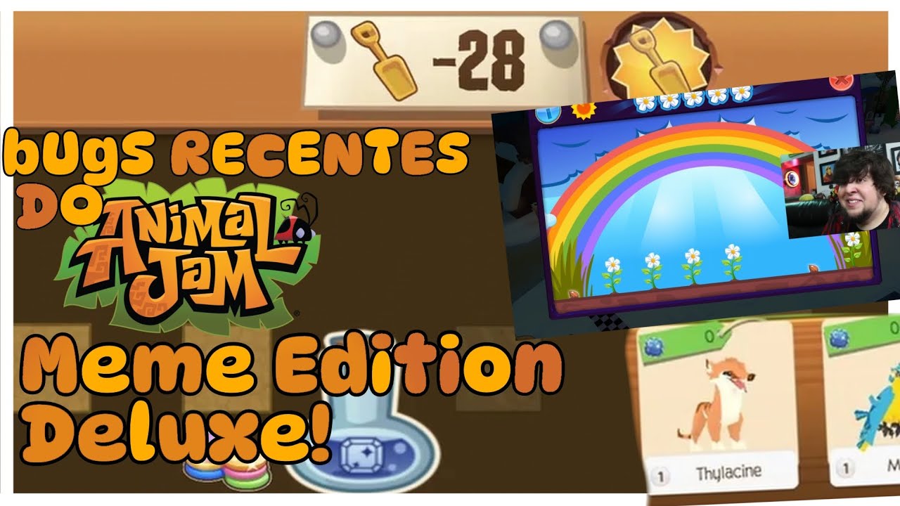 Bugs recentes do Animal jam (Meme Edition Deluxe!) - FoxinBRs - YouTube