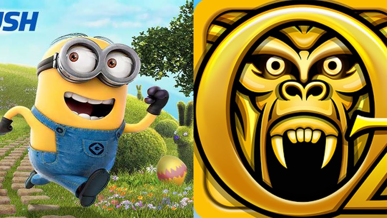 Minion Rush Infinite Run vs Temple Final Run Oz Run Snow Princess Run ...