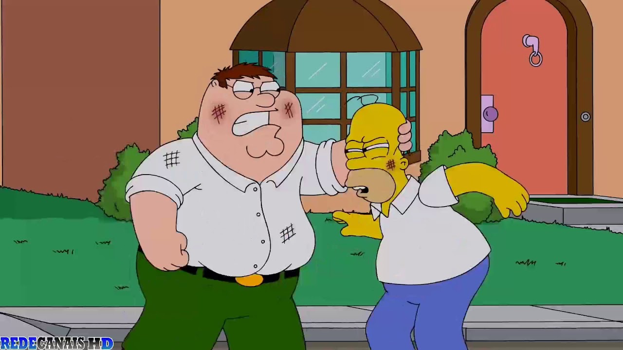 Peter Vs Homer - YouTube