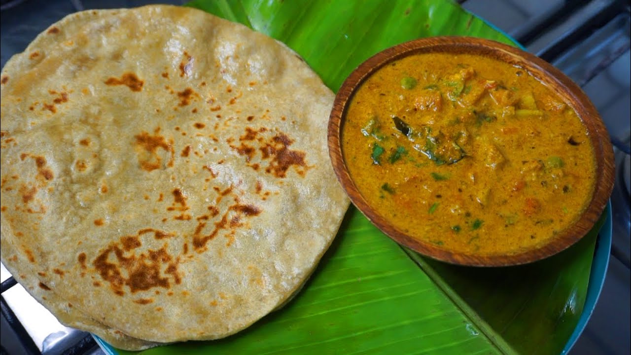 Dinner Special Recipe-7/Chapathi Curry/Vegetable kurma/Kurma Recipe ...