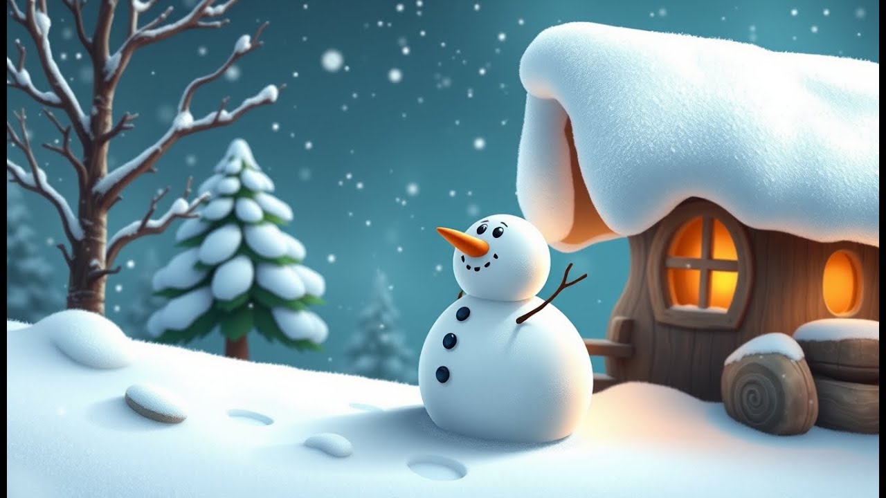 El muñeco de nieve - Canción infantil - YouTube
