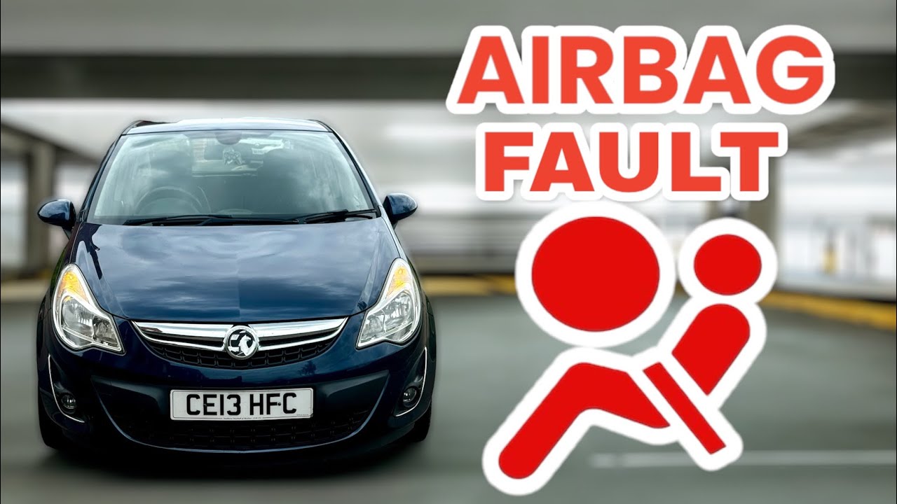 Vauxhall/Opel Corsa Common Issue: Seat Airbag Fault Code B0014 - YouTube