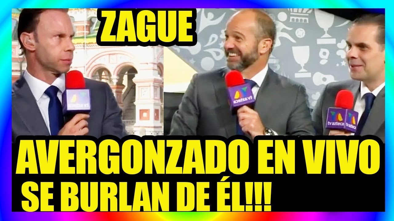 SE BURLAN de ZAGUE y su VIDEO en su CARA en PLENA TRANSMISIÓN HOY ...
