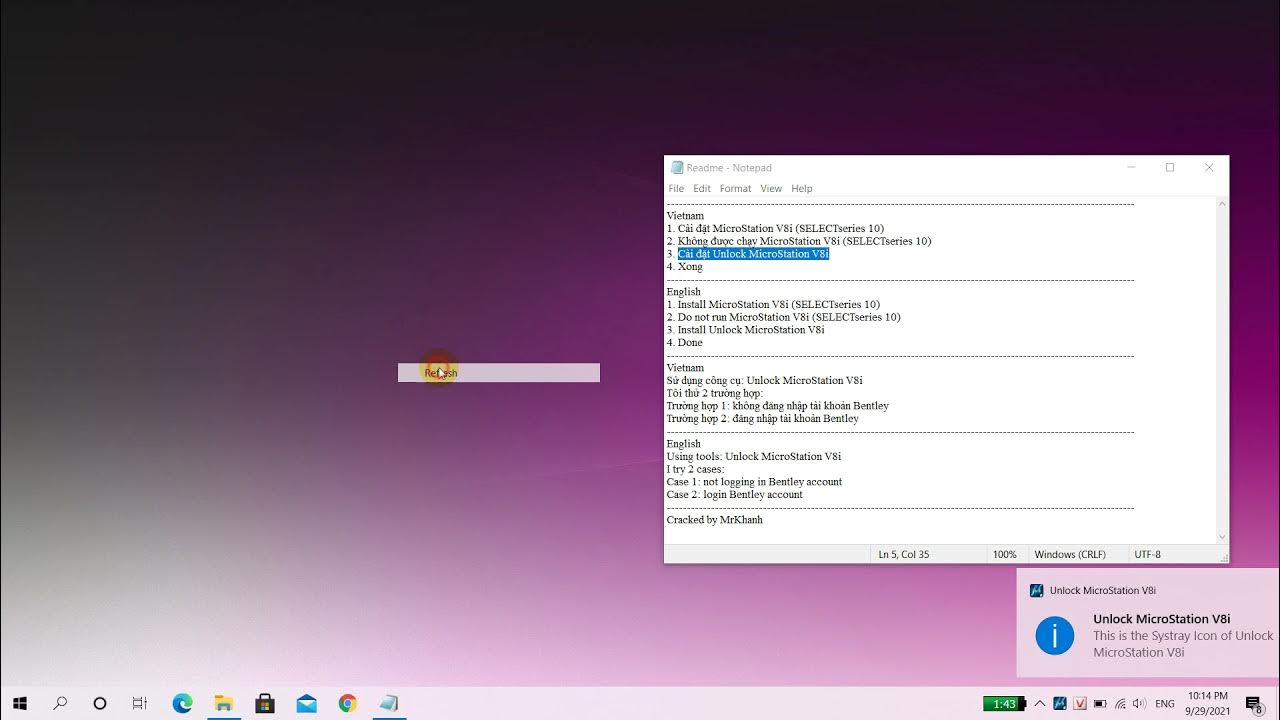 How to install MicroStation V8i (SELECTseries 10) - YouTube