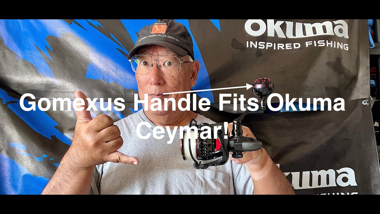 Gomexus Handle & Knob Arm Fits Okuma Ceymar! - YouTube