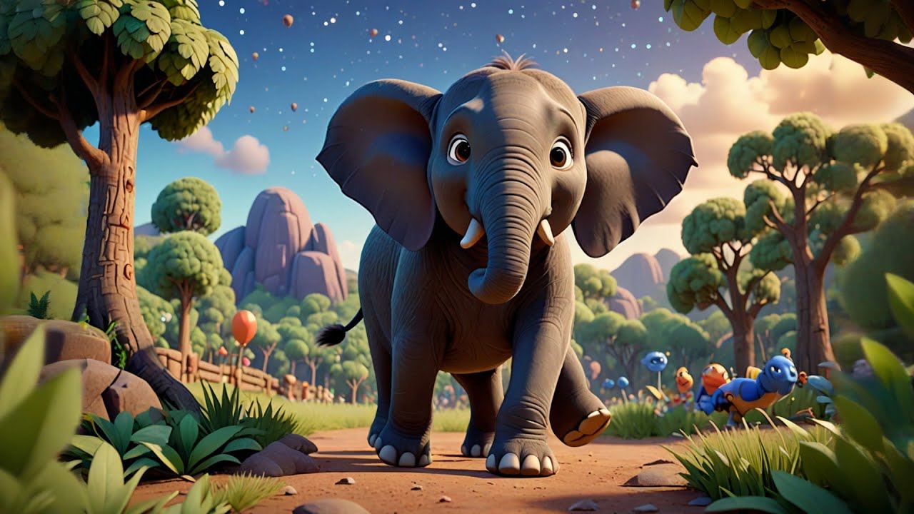 Elephant Stomp — Big Feet Dance Song! | Jungle Beat Rhyme for Kids ...