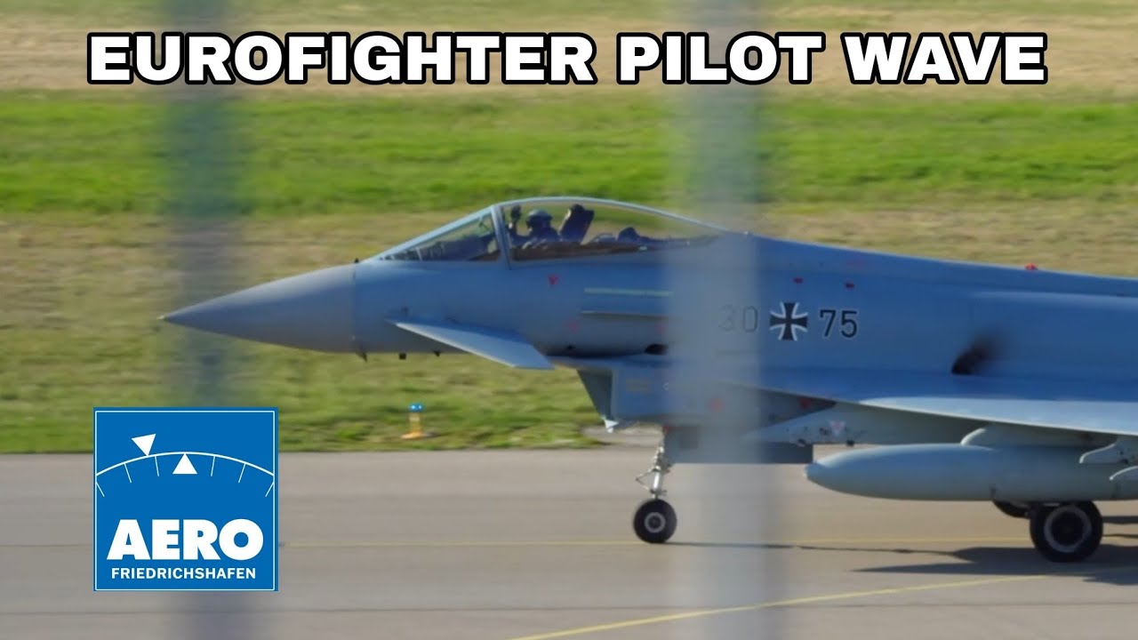 LIVE EUROFIGHTER 🔴 4K CLOSE UP at Bodensee Airport FDH/EDNY PLANE ...