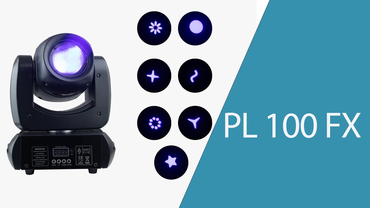 PL100 FX PRO DJ LIGHTING - YouTube