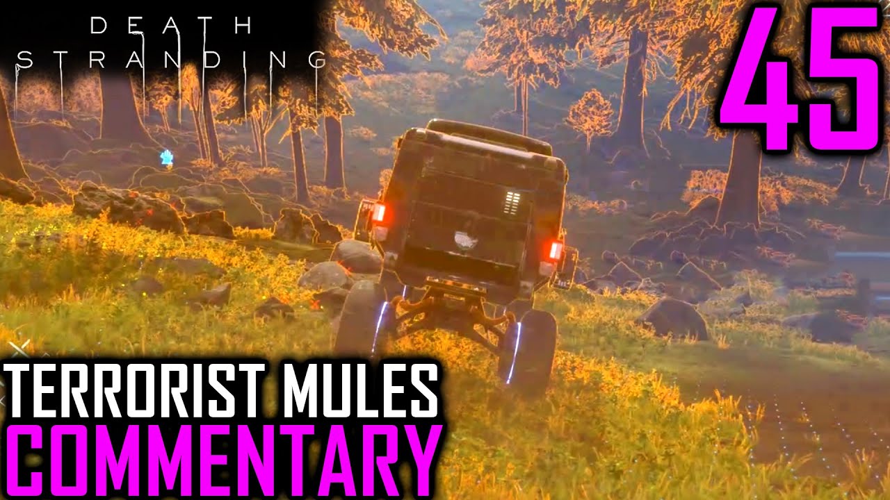 Death Stranding Walkthrough Part 45 - Terrorist MULE Camp Blocking Path ...