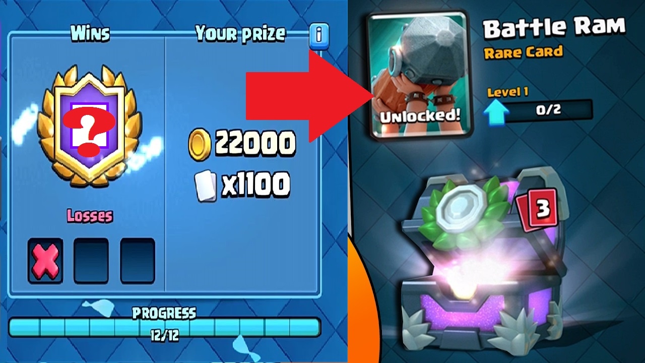 Clash Royale | BATTLE RAM CHALLENGE - OP DECK (Part 1) - YouTube
