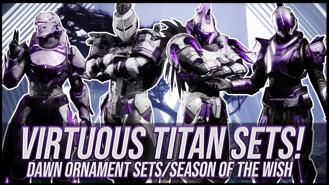 Destiny 2: Vitruous Titan Set! | Season of the Wish - YouTube