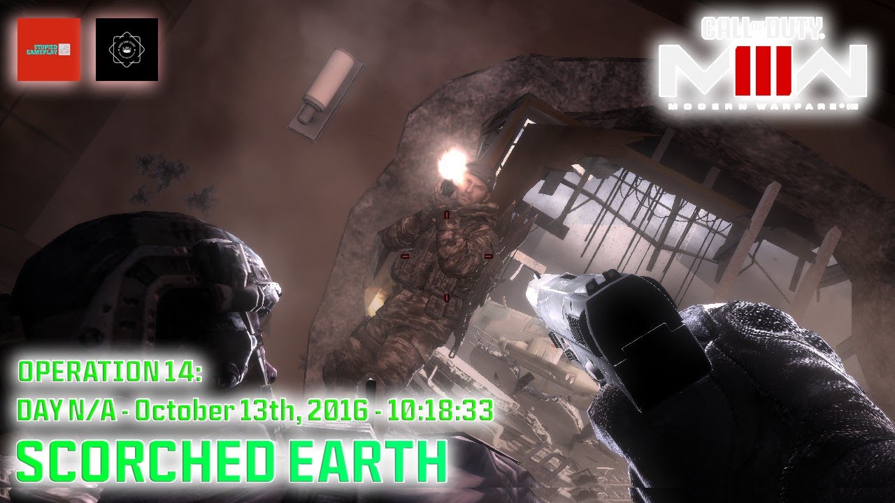 [Modern Warfare 3] Operation 14: Scorched Earth || Full Gameplay ...