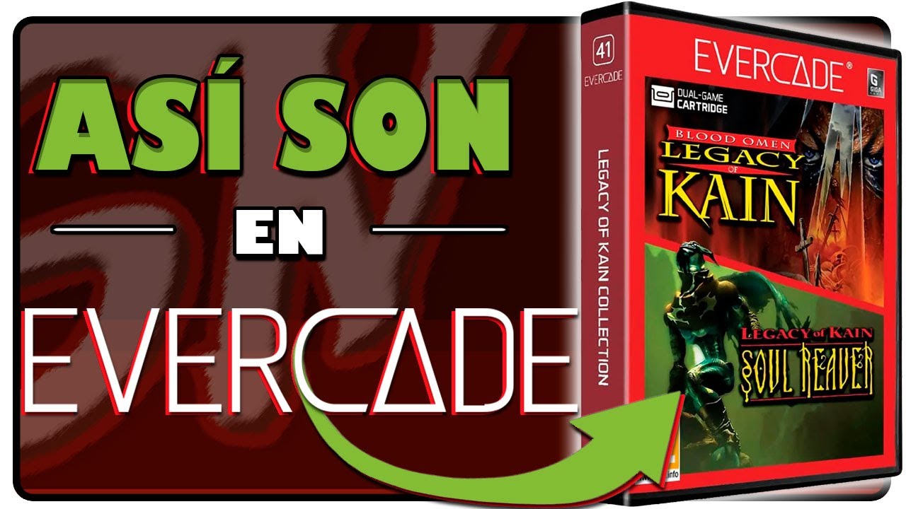 Así son BLOOD OMEN & SOUL REAVER en EVERCADE - YouTube