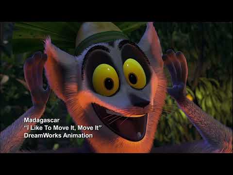 Madagascar (2005) - I Like To Move It, Move It - Song (King Julien) HD