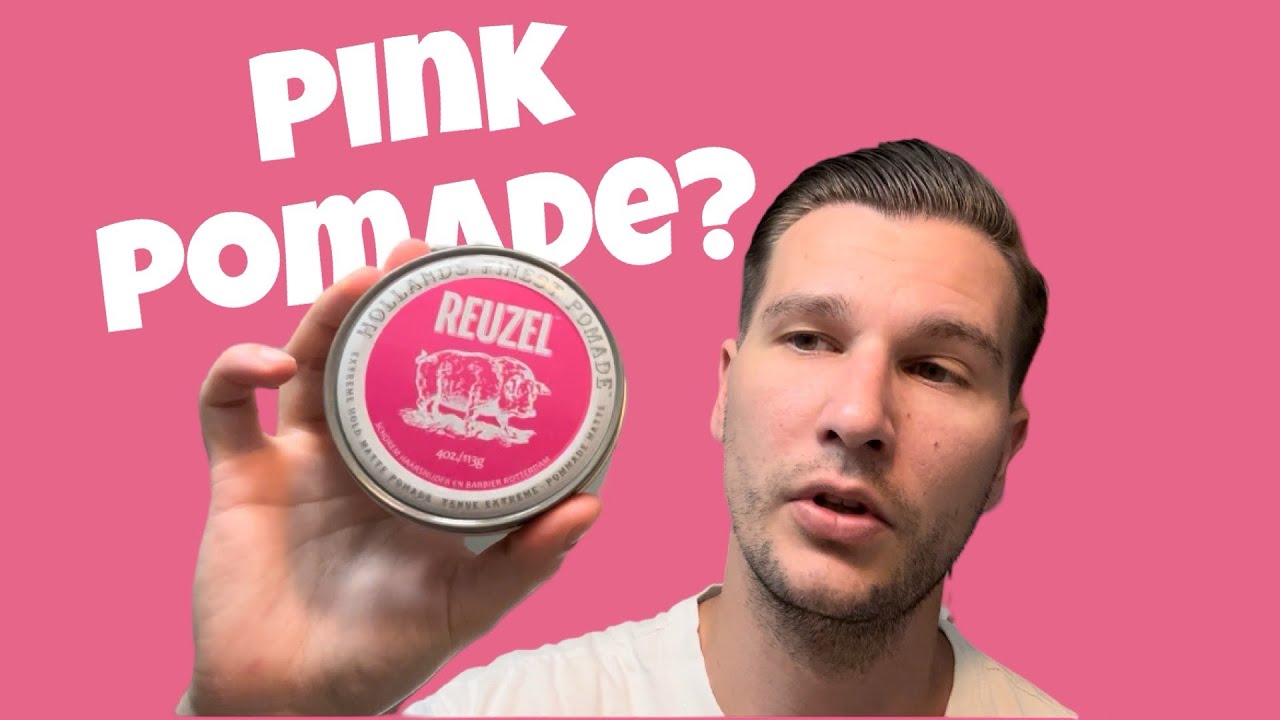 Reuzel - PINK Edition Extreme Matte Hold Pomade - REVIEW - YouTube