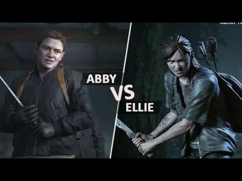Ellie vs Abby! - The Last of us parte 2 - YouTube