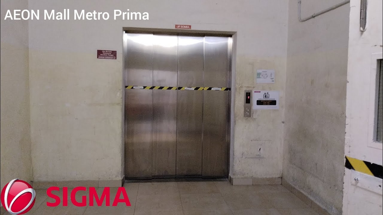 Sigma Elevator and Escalator Tour at AEON Mall Metro Prima - YouTube