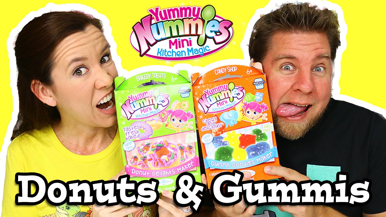 Yummy Nummies Mini Kitchen Magic - Donut Delights & Gummy Goodies Maker ...