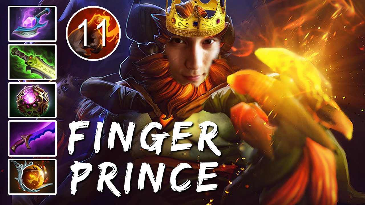 THE FINGER PRINCE (SingSing Dota 2 Highlights #1620) - YouTube
