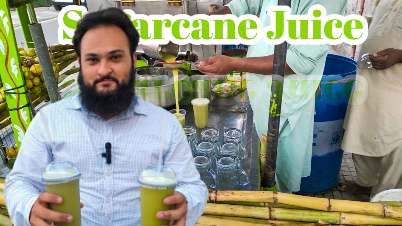 Ganna Ras Sugarcane Juice in Lahore - YouTube