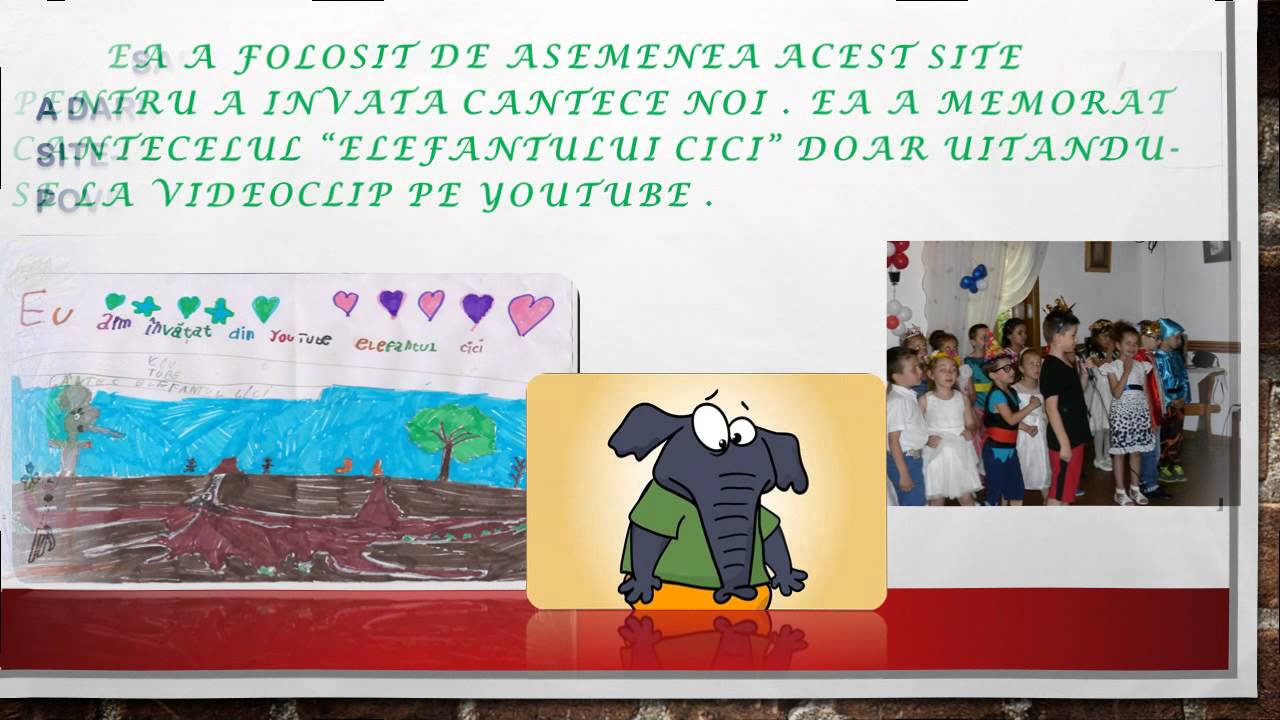 "Yotube-ul prin ochi de 7 ani", proiect clasa I A - YouTube