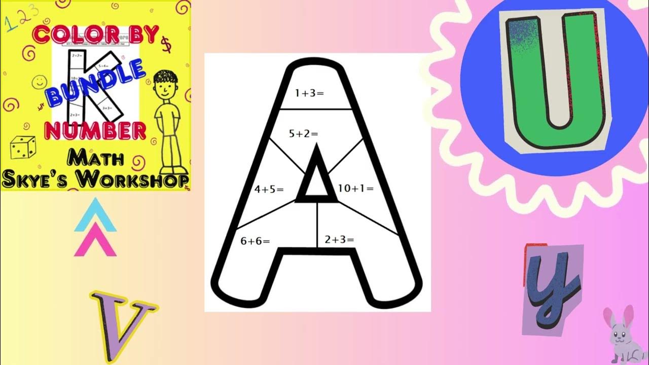 The Color by Number Alphabet BUNDLE - YouTube