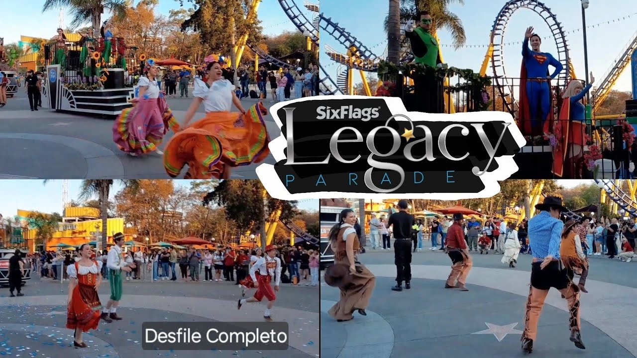 Desfile COMPLETO 25 Aniversario SIX FLAGS MÉXICO - Legacy Parade - YouTube