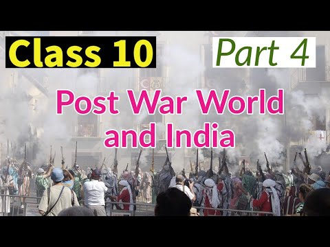 19 Post War World and India ll Part 4 II 10th Class Social Studies II ...