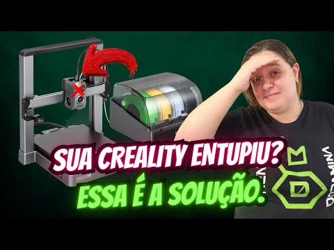 Como DESENTUPIR o bico da Creality Hi Combo em poucos minutos