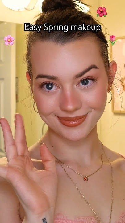 Easy Spring Makeup 😃 - YouTube