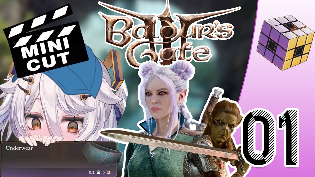 Henya - Baldur's Gate 3 Highlights (Part 1 - Solo Run) - YouTube