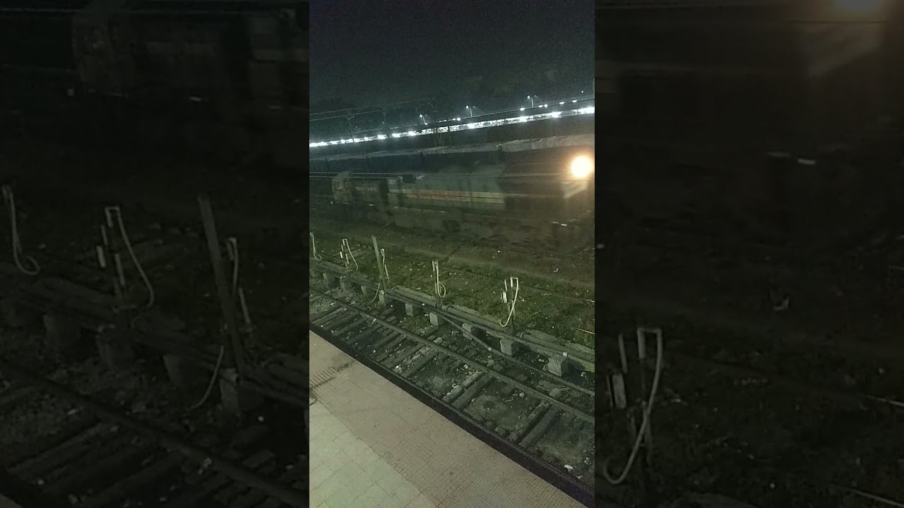 Katihar Jn Diesel Locomotive Cuppling In Train.Journey To Indian ...